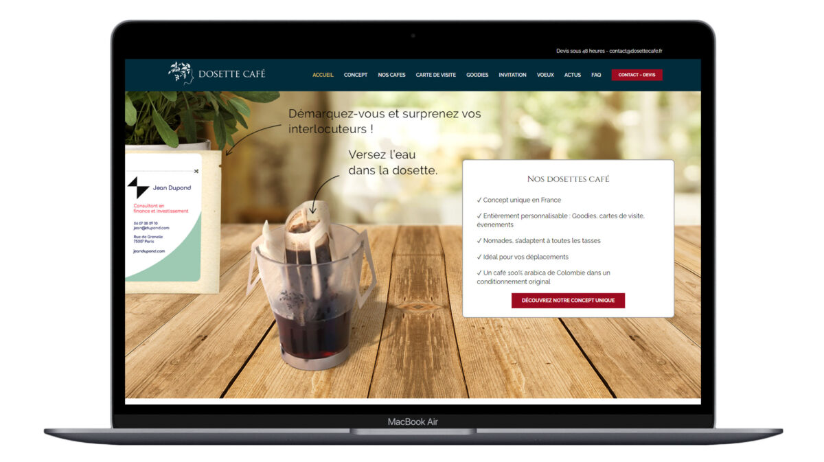 Portfolio Atelier Majelan - Dosette Café